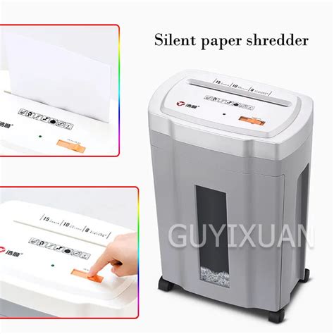 자동 비즈니스 사무실 종이 분쇄기 전기 파일 파괴 기계기계 센터 Aliexpress