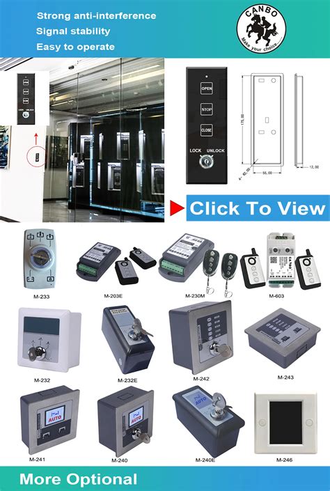 Three Buttons Function Selector Key Control Touch Switch