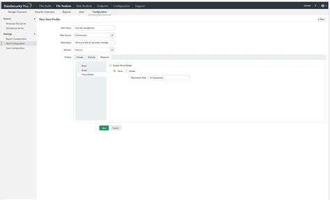 Rot Data Analysis Software Manageengine Datasecurity Plus