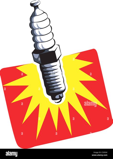 Spark Plug Using For Ignition Stock Photo Alamy