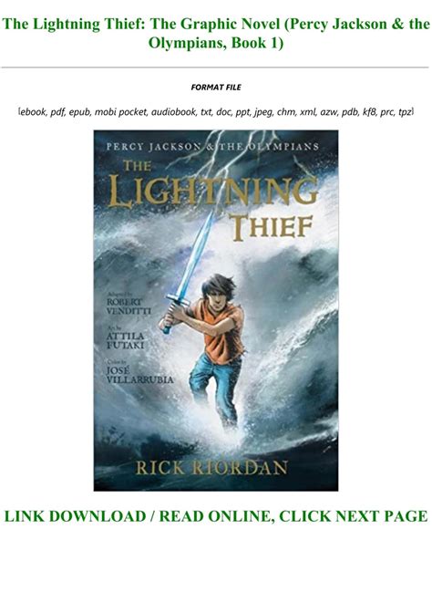 Best [pdf] The Lightning Thief The Graphic Novel Percy Jackson And The