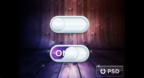 20 Free Toggle Switches Ui Elements Psd