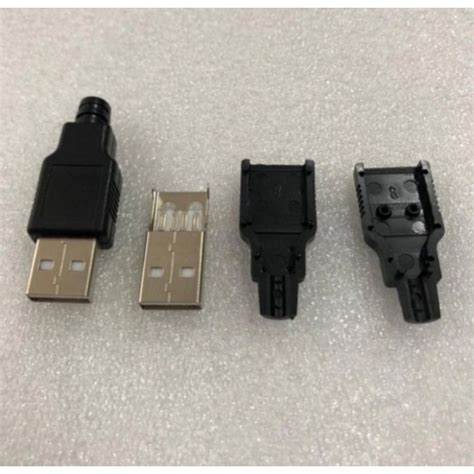 Jual Conector Konektor USB Type A Male PVC Shopee Indonesia