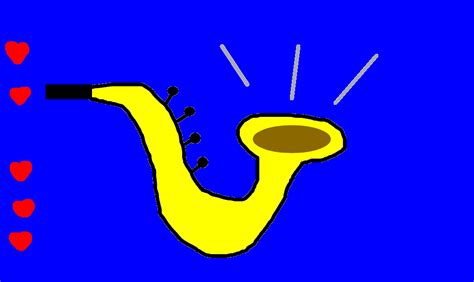 Saxofone Desenho De Makoto Gartic