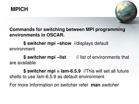 Ppt How To For Compiling And Running Mpi Programs Powerpoint Presentation Id5183506