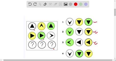 what should be the third row in the following series of shapes