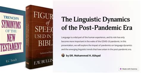 The Linguistic Dynamics Of The Post Pandemic Era Pdf
