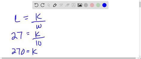 solved solve each problem for a constant area the length of a