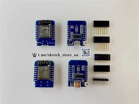Wi Fi модуль Wemos D1 Mini Esp8266 Microusb Type C 115 грн Аксессуары и комплектующие