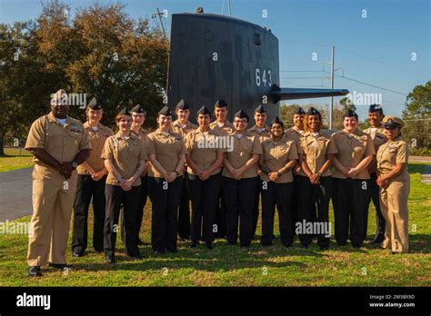 Kings Bay Ga 24 Febbraio 2022 Master Chief Sonar Technician