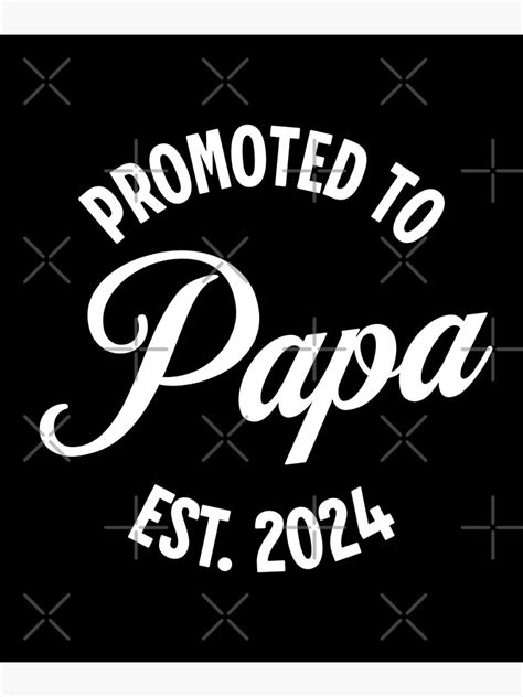 Mens Funny 1st Time Dad Est 2024 New First Papa Fathers Hood Day Canvas Print For Sale By