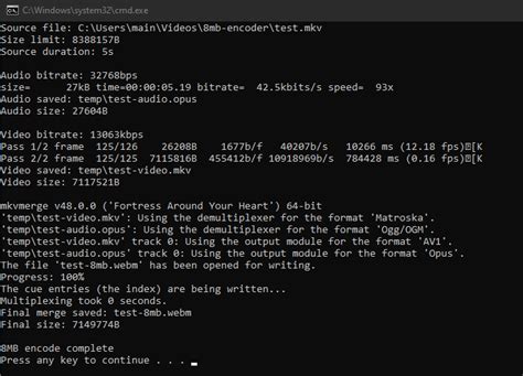 github andrevallestero 8mb encoder batch scripts based on aomenc ffmpeg and mkvtoolnix to