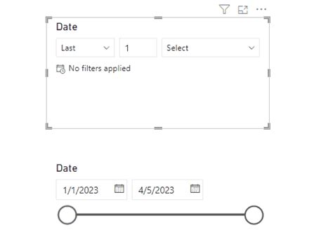 Date Slicer Dosnt Update Correctly Intercating Wi Microsoft