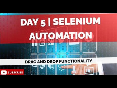 george avinash ♚ k ꓥ l k i ♚ on linkedin day 5 selenium automation drag and drop functionality