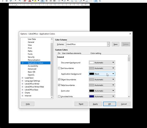 How Do I Change Background Border Colour English Ask LibreOffice
