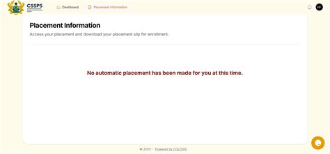 CSSPS Self Placement Ghana 2025 Step By Step Guide Apply Here GESHub