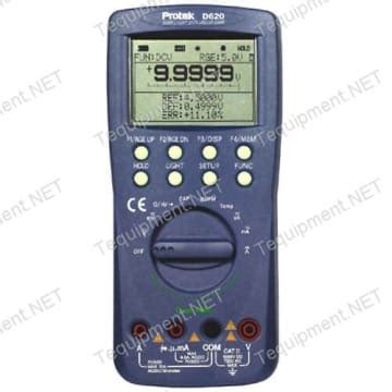 Protek 620 100 000 Count Advanced DMM With 5 Digit LCD RS 232 Interface Protek 620 TEquipment