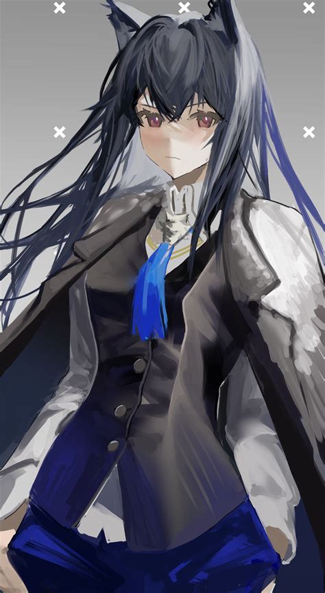 Texas And Texas The Omertosa Arknights Drawn By Tanuka Tnk