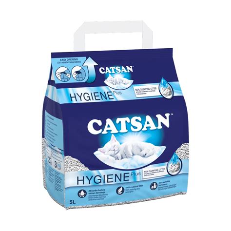 Catsan Hygiene Non Clumping Odour Control Cat Litter 5l Bestway
