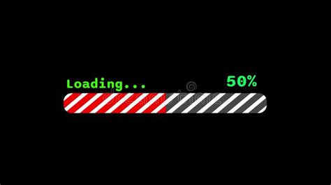 Progress Bar Animation Five Pack Sunset Sky Orange Cloud On Sea With