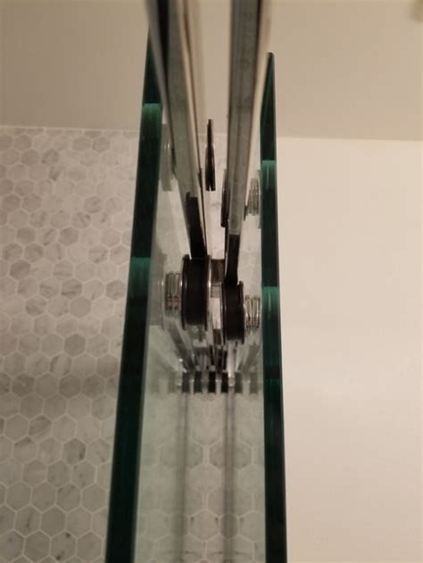 Help Large Gap Between My Two Sliding Glass Frameless Shower Doors