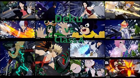 Mhoj2 Epsilon Deku Vs Class A [eng] Requested Video Youtube