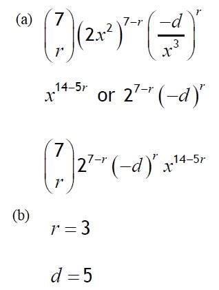 Binomial Theorem Practice Questions IBDP Math HL SL