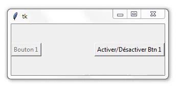 Comment désactiver un bouton Tkinter Python WayToLearnX