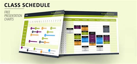 Free Class Schedule Slides Powerpoint Template Designhooks