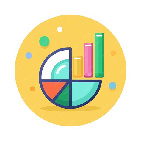 Premium Vector Statistics Flat Vector Illustration On White Background