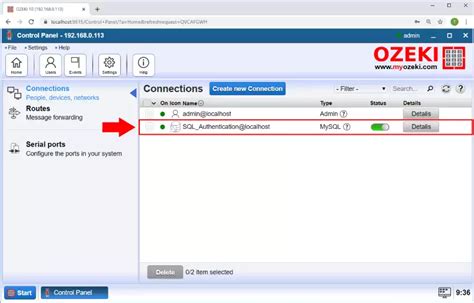 how to authenticate smpp server users using a database