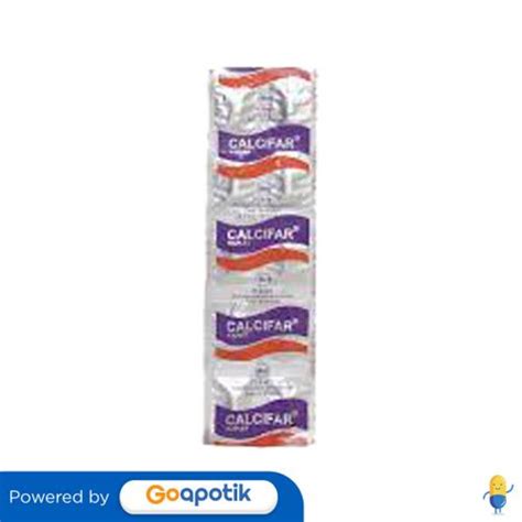 Jual Calcifar Strip 10 Kaplet Shopee Indonesia