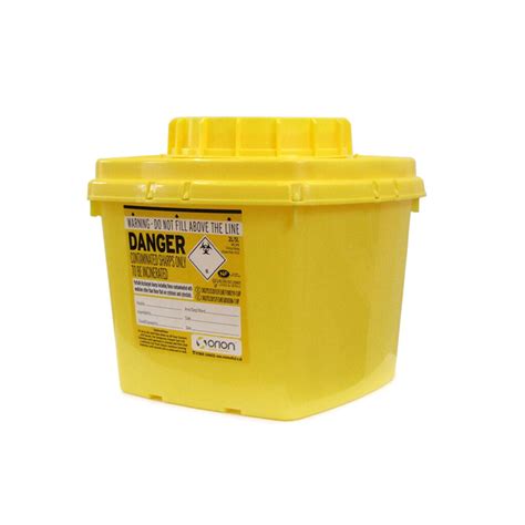 Safeloc™ 5ltr Sharps Container Orion Medical Supplies
