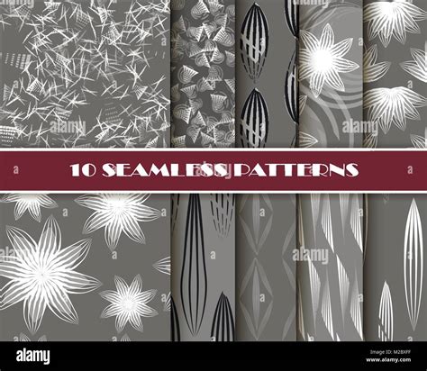 Geometric Seamless Pattern Abstract Tiling Background Vector Repeat Endless Wallpaper