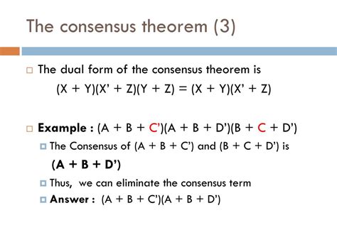 Ppt Consensus Theorem Powerpoint Presentation Free Download Id 3454639