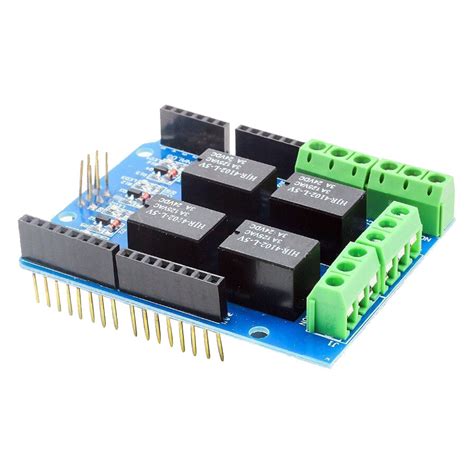 Relay Shield 4 Przekaźniki Nakładka Do Arduino