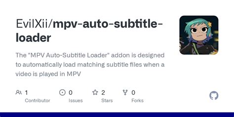 GitHub EvilXii Mpv Auto Subtitle Loader The MPV Auto Subtitle