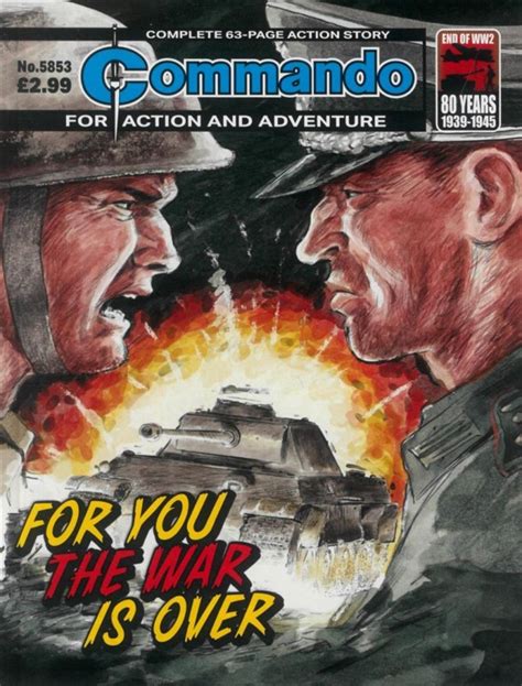 Commando Comic Action And Adventure Issue 5853 Mags Direct
