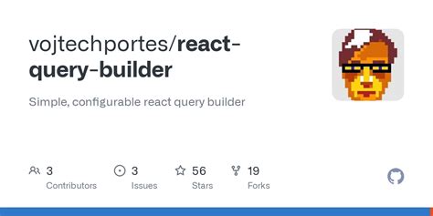Github Vojtechportes React Query Builder Simple Configurable React