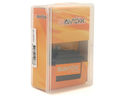 Savox SC 1267SG Super Speed Digital Steel Gear Servo High Voltage SAV SC 1267SG HobbyTown