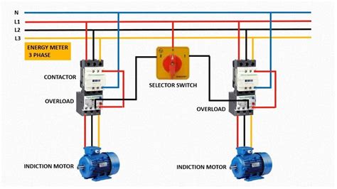 How To Run Two Motor In Selector Switch Selector Switch Wiring