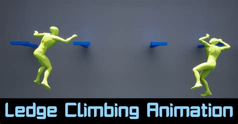Ledge Climbing Animation 3d Animations Unity Asset Store