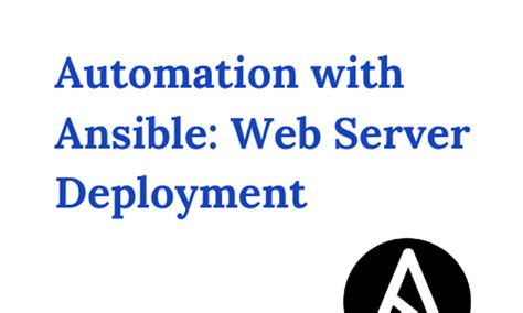 Online Course Automation With Ansible Web Server Deployment From Coursera Project Network