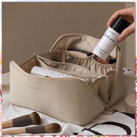 Jual Pouch Cosmetic Bag Tas Kosmetik Pu Women Travel Make Up Organizer