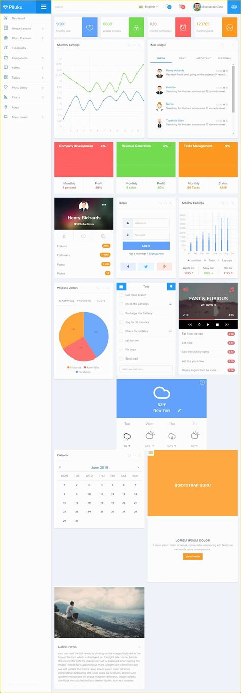 angularjs template free of 20 free angularjs admin dashboard templates