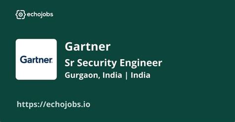 gartner is hiring sr security engineer application security gurgaon india india [python gcp