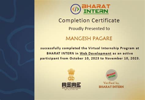 Mangesh Pagare On Linkedin Ive Successfully Completed My 1st Virtual