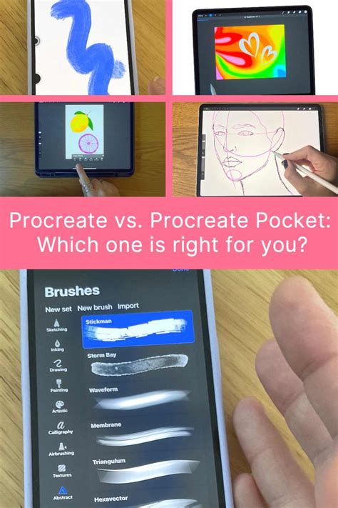 Procreate Vs Procreate Pocket Which Is Right For You Procreate Procreate Tutorial Different