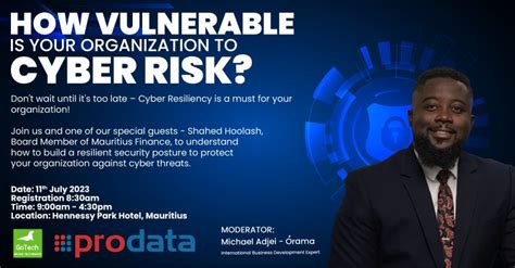 Prodata On Linkedin Prodata Cybersecurity Mauritius Cyberrisk Malwarebytes Exclaimer…