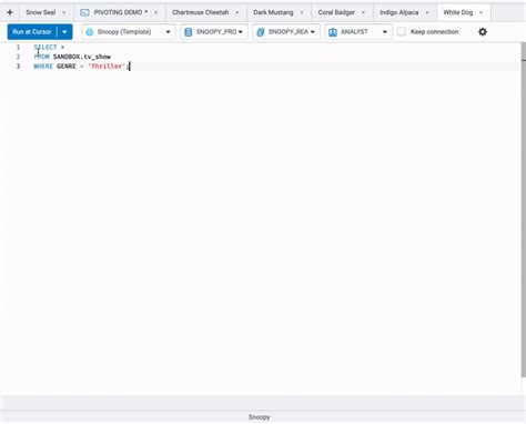 Using The Sql Where Clause To Filter Rows Coginiti